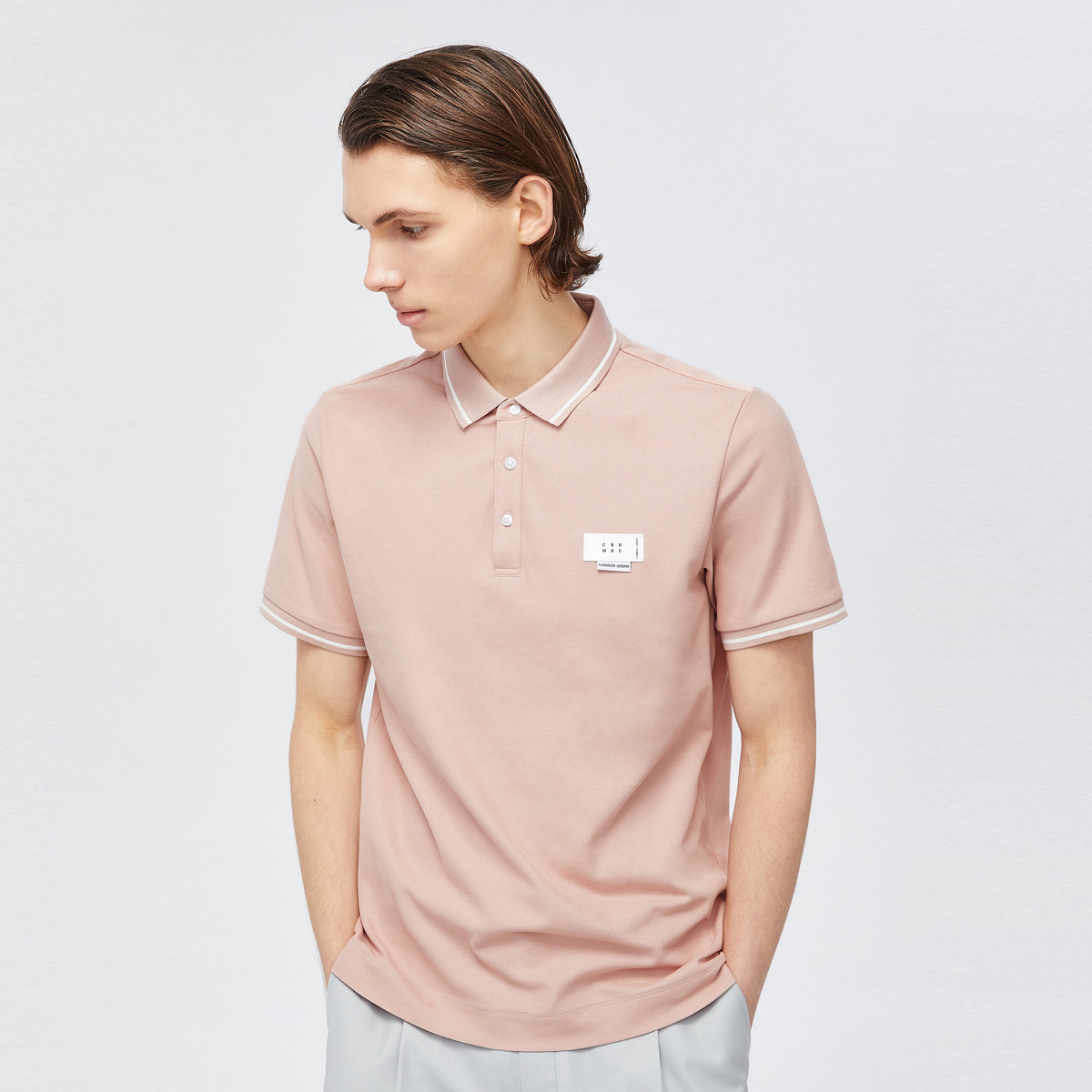 Cabbeen Urban 卡宾 男士纯棉刺绣Polo衫 3色97元包邮_唯品会优惠_白菜哦